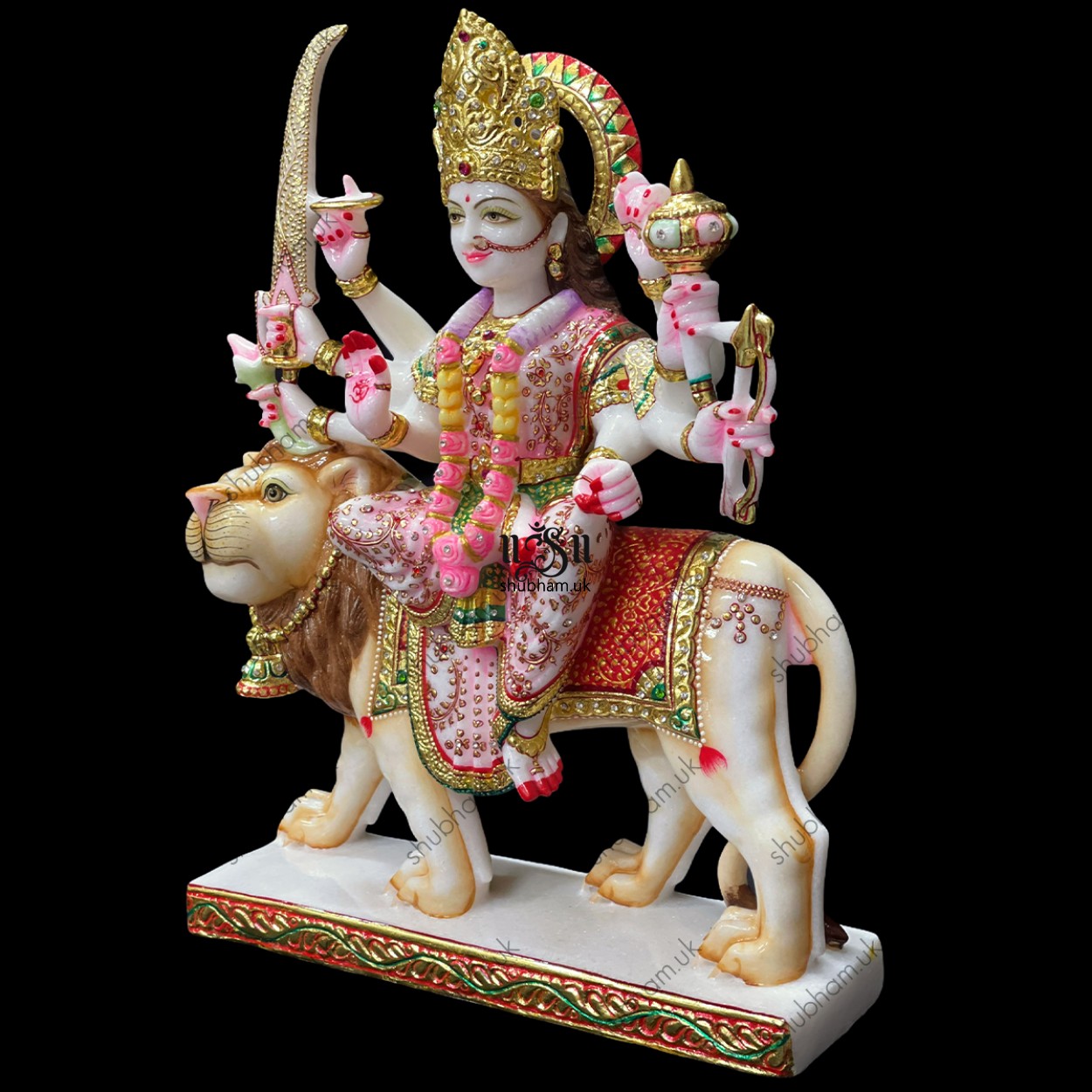 Magnificent Goddess Ambey Maa Durga Mata Marble Statues for your home ...