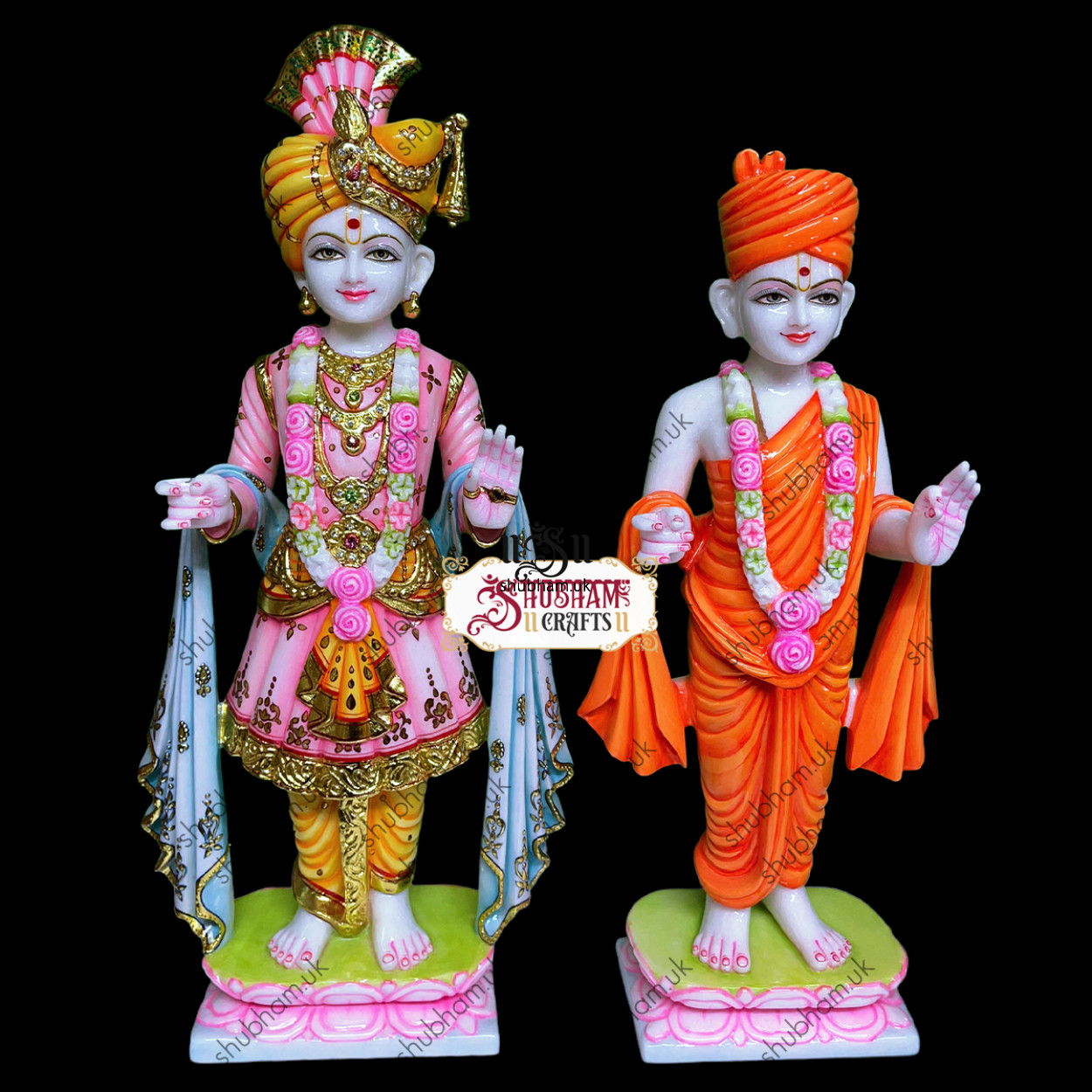 Buy online Handmade God Akshar Purushottam - Marble Swami Narayan ...